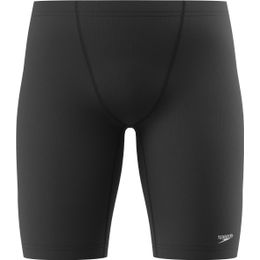 Badehose Speedo "f&uuml;r Jungen", Jungen, Gr. 176 (170), N-Gr, schwarz, whit, Obermaterial: 100% Polyester, Badehosen Badehose, schnell trocknend