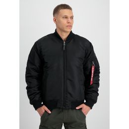 Bomberjacke Alpha Industries "MA-1 Dragon Embroidery", Herren, Gr. XXL, schwarz, Obermaterial: 100% Nylon; Futter: 100% Nylon; F&uuml;llung: 100% Polyester, Jacken Bomberjacke