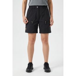 Shorts CMP, Damen, Gr. L, N-Gr, nero, Obermaterial: 100% Polyester, Hosen Shorts, lockere Passform, sportlicher Stil, aus Dry Function-Material