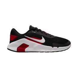 Trainingsschuh Nike "Flex Train", Herren, Gr. 43, schwarz, wei&szlig;, university rot, Synthetik, Textil, Schuhe
