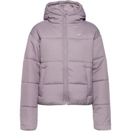 Nike Classic Puffer Steppjacke Damen - Gr&ouml;&szlig;e L - lila