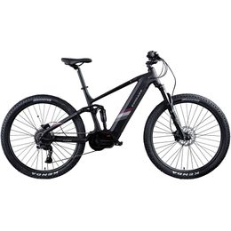 Z&uuml;ndapp E-Bike Z&Uuml;NDAPP "X1000" Gr. 47, schwarz, Elektrofahrr&auml;der, 47cm, 29 Zoll (73,66cm), E Bike Mountainbike Fully 29 Zoll 10 G&auml;nge Pedelec Damen Herren 730 Wh
