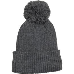 Beanie Brandit "Brandit Bobble Hat", Herren, Gr. onesize, hugerot, Kunstfaser, M&uuml;tzen Beanie