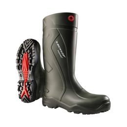 Sicherheitsstiefel Dunlop "Purofort+ full safety" Gr. 39, gr&uuml;n, 39, Obermaterial: 100% Textilmaterial TEXMAT., Schuhe