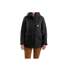 Hybridjacke Carhartt "Mantel Super Dux", Damen, Gr. L, schwarz, Obermaterial: 97% Nylon NY. 3% Elasthan EL., Jacken