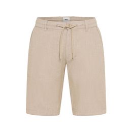 Bermudas Brax "Style BALU", Herren, Gr. 40, Normalgr&ouml;&szlig;en, beige, Web, 55% Baumwolle, 44% Leinen, 1% Elasthan, Hosen Bermudas