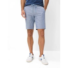 Bermudas Brax "Style BALU", Herren, Gr. 40, Normalgr&ouml;&szlig;en, himmelblau, Web, 55% Baumwolle, 44% Leinen, 1% Elasthan, Hosen Bermudas