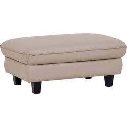 Hocker Home Affaire "Pilot", sand, B:101cm H:46cm T:65cm, 100% Polyester, Feinstruktur: 75000 Scheuertouren, Struktur 35000 Scheuertouren, Microfaser 40000 Scheuertouren, Hocker, Hocker