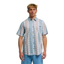 Kurzarmhemd Billabong "Sundays", Herren, Gr. XL, US-Gr&ouml;&szlig;en, blau fog, Obermaterial:[Hauptmaterial] 52% Walkfrottier, 48% Lyocell;, Hemden
