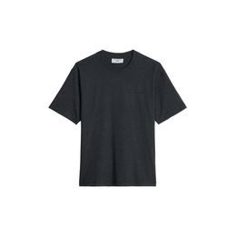 Marc O'Polo T-Shirt MARC O'POLO DENIM, Damen, Gr. L, schwarz_multi, Jersey, Obermaterial: 100% Baumwolle, relaxed fit normal, Rundhals, Shirts T-Shirt, relaxed aus softer Bio-Baumwolle