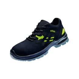 Sicherheitsschuh Atlas SCHUHE "Flash 2605 XP" Gr. 39, schwarz (schwarz, gr&uuml;n), 39, Obermaterial: 100% Textilmaterial TEXMAT., Schuhe