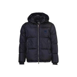 Steppjacke Armani Exchange "Steppjacke Piumino - Down Jacket", Damen, Gr. L, blau, Obermaterial: 100% Polyamid PA. Futter: 100% Polyamid PA. 80% Entendaune duck down. 20% Entenfeder duckfeather., Jacken Steppjacke