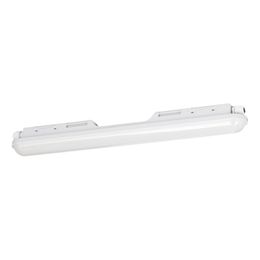Eglo LED Deckenleuchte "LED-E Leuchte f&uuml;r Feuchtr&auml;ume, Keller und Garage, IP65", wei&szlig;, 1, H: 6cm, 1 Stk., Leuchten, staub- strahlwassergesch&uuml;tzt, Wannenleuchte, Feuchtraumleuchte, LED, LED Deckenleuchte