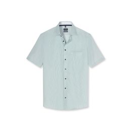 Businesshemd OLYMP "OLYMP Luxor, modern fit, New Kent", Herren, Gr. 39, Normaler Arm, gr&uuml;n, 100% Baumwolle, Hemden