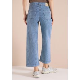 Loose-fit-Jeans Cecil, Damen, Gr. 29, L&auml;nge 26, vanillewei&szlig;, Jeans, 97% Baumwolle, 3% Elasthan, unifarben, 7/8-L&auml;nge, Jeans, aus Baumwolle mit Stretchanteil