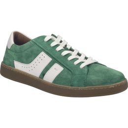 Sneaker Josef Seibel "Lio 07, gr&uuml;n-kombi", Herren, Gr. 40, gr&uuml;n (gr&uuml;n, kombi), Obermaterial: 100% Rindsleder Leather cow., Schuhe Sneaker