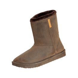 Winterstiefel Bockstiegel "Vanessa" Gr. 36, braun (dunkelbraun), 36, Obermaterial: 100% Kunststoff plastic., Schuhe, Winterstiefel