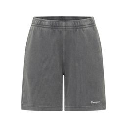 Shorts Champion "Bermuda Riffle", Herren, Gr. L, N-Gr, schwarz, Obermaterial: 70% Baumwolle, 30% Polyester, Hosen Shorts, aus Baumwolle und Polyester, sportlicher Stil, f&uuml;r Sportmode