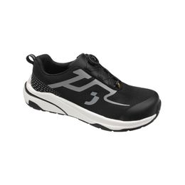 Sicherheitsschuh SAFETY JOGGER WORKS "FREEDOM Low TLS" Gr. 42, schwarz (schwarz, wei&szlig;), 42, Obermaterial: 100% Nylon NY., Schuhe