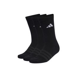 Kurzsocken adidas originals "Socken Cushioned Sportswear Crew Socks 3er Pack", Herren, Gr. 37-39, schwarz, Obermaterial: 56% Baumwolle CO. 40% Polyester PES. 3% Elasthan EL. 1% Polyamid PA., Socken