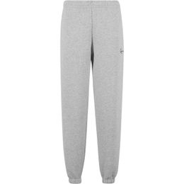 Jogginghose Karl Kani "Karl Kani Small Signature Essential Baggy Sweatpants", Herren, Gr. M, US-Gr&ouml;&szlig;en, ash grau, 65% Baumwolle, 35% Polyester, normal, Hosen Jogginghose
