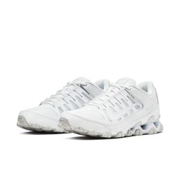 Trainingsschuh Nike "REAX 8 TR MESH", Herren, Gr. 42, wei&szlig;, wei&szlig;, pure platinum, Leder, Synthetik, Schuhe