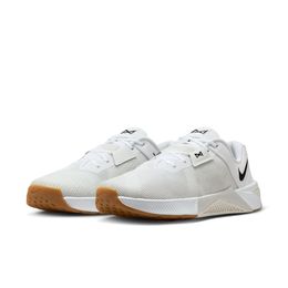 Trainingsschuh Nike "Metcon 10", Herren, Gr. 43, wei&szlig;, schwarz, platinum tint, Synthetik, Textil, Schuhe