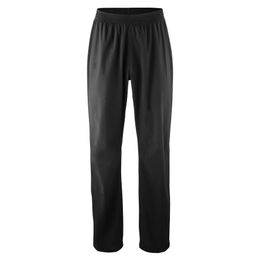 Regenhose Gonso "Essential Rain Pants", Herren, Gr. XL, Normalgr&ouml;&szlig;en, schwarz, 100% Polyester, Hosen Regenhose, Unisex wasserdichte Fahrradhose, Radhose ideal als &Uuml;berhose, Loose Fit