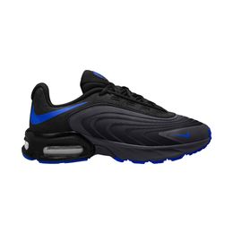 Sneaker Nike Sportswear "Air Max Fire", Herren, Gr. 40, dk smoke grau, racer blau, schwarz, Synthetik, Textil, Schuhe Sneaker, inspiriert vom Design des Air Max TN