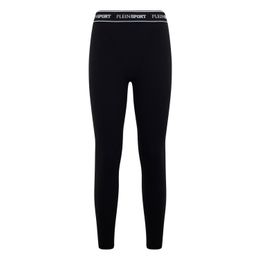 Leggings Plein Sport "Fleece Jogging Leggings", Damen, Gr. XL, US-Gr&ouml;&szlig;en, 02, schwarz, Obermaterial: 69% Polyamid, 31% Elasthan, Hosen Leggings