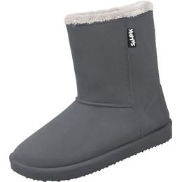 Winterstiefel Bockstiegel "Vanessa" Gr. 36, grau, 36, Obermaterial: 100% PVC PVC., Schuhe, Winterstiefel