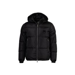Steppjacke Armani Exchange "Steppjacke Piumino - Down Jacket", Damen, Gr. L, schwarz, Obermaterial: 100% Polyamid PA. Futter: 100% Polyamid PA. 80% Entendaune duck down. 20% Entenfeder duckfeather., Jacken Steppjacke