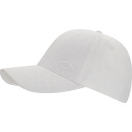 Baseball Cap Chillouts "Merlot Hat", Herren, wei&szlig;, Leinen, Caps, Stylische Baseball-Cap aus nat&uuml;rlichem Leinen