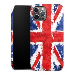 DeinDesign iPhone 12 Pro Max Handy Premium Case Smartphone Handyh&uuml;lle Schutzh&uuml;lle matt Union Jack England Flag Premium Case