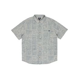 Kurzarmhemd Billabong "Sundays Jacquard", Herren, Gr. L, US-Gr&ouml;&szlig;en, braun, Obermaterial: 100% Walkfrottier;, Hemden