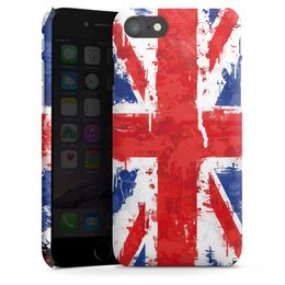 DeinDesign iPhone SE (2020) Handy Premium Case Smartphone Handyh&uuml;lle Schutzh&uuml;lle matt England Union Jack Flag Premium Case