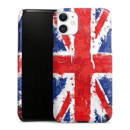 DeinDesign iPhone 11 Handy Premium Case Smartphone Handyh&uuml;lle Schutzh&uuml;lle gl&auml;nzend Flag Union Jack England Premium Case