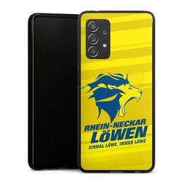 DeinDesign Galaxy A52s 5G Handy Silikon H&uuml;lle Case schwarz Handyh&uuml;lle Official Licensed Product Rhein-Neckar-L&ouml;wen Rnl