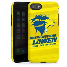 DeinDesign iPhone SE (2020) Handy Panzer Handyh&uuml;lle robuste Outdoor H&uuml;lle Schutzh&uuml;lle matt Rhein-Neckar-L&ouml;wen Official Licensed Product Rnl Tough Case