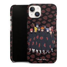 DeinDesign iPhone 14 Handy Premium Case Smartphone Handyh&uuml;lle Schutzh&uuml;lle matt Akatsuki Naruto Shippuden Official Licensed Product Premium Case