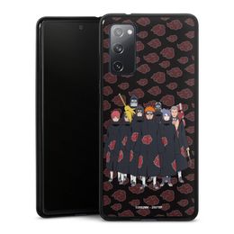DeinDesign Galaxy S20 FE Handy Silikon H&uuml;lle Case schwarz Handyh&uuml;lle Official Licensed Product Akatsuki Naruto Shippuden