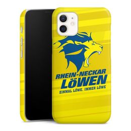 DeinDesign iPhone 12 mini Handy Premium Case Smartphone Handyh&uuml;lle Schutzh&uuml;lle gl&auml;nzend Official Licensed Product Rhein-Neckar-L&ouml;wen Rnl Premium Case