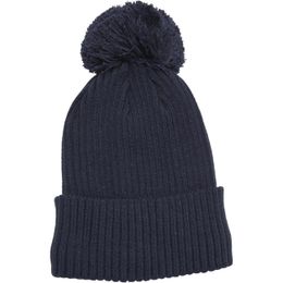 Beanie Brandit "Brandit Bobble Hat", Herren, Gr. onesize, navy, Kunstfaser, M&uuml;tzen Beanie