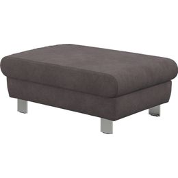Hocker COTTA "Komaris, B: 100 cm", anthrazit, B:100cm H:45cm T:65cm, 94% POLYESTER (PES) 6%POLYAMID (PA), Hocker, Hocker, individuell zu kombinieren