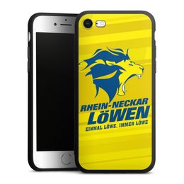 DeinDesign iPhone SE (2020) Handy Premium Silikon H&uuml;lle Handyh&uuml;lle schwarz Case Rhein-Neckar-L&ouml;wen Official Licensed Product Rnl Silikon Premium Case