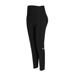 Leggings YEAZ "Leggings CLASSY", Damen, Gr. XL, US, schwarz, Obermaterial: 75% Nylon NY. 25% Elasthan EL., Hosen Leggings