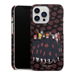 DeinDesign iPhone 13 Pro Handy Premium Case Smartphone Handyh&uuml;lle Schutzh&uuml;lle matt Akatsuki Naruto Shippuden Official Licensed Product Premium Case