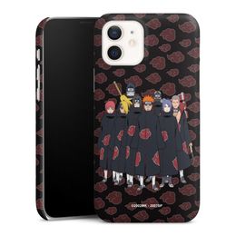 DeinDesign iPhone 12 Handy Premium Case Smartphone Handyh&uuml;lle Schutzh&uuml;lle matt Akatsuki Naruto Shippuden Official Licensed Product Premium Case