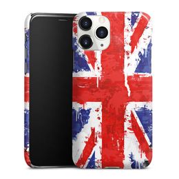 DeinDesign iPhone 11 Pro Handy Premium Case Smartphone Handyh&uuml;lle Schutzh&uuml;lle gl&auml;nzend England Union Jack Flag Premium Case