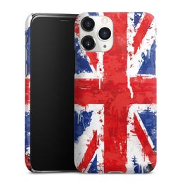 DeinDesign iPhone 11 Pro Handy Premium Case Smartphone Handyh&uuml;lle Schutzh&uuml;lle matt England Union Jack Flag Premium Case